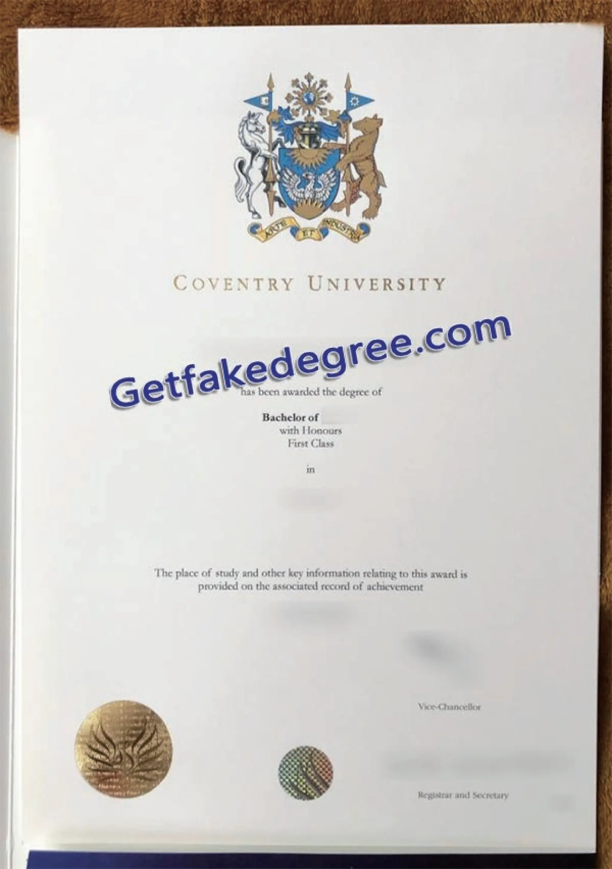 Coventry University diploma buy uk degree | PDF