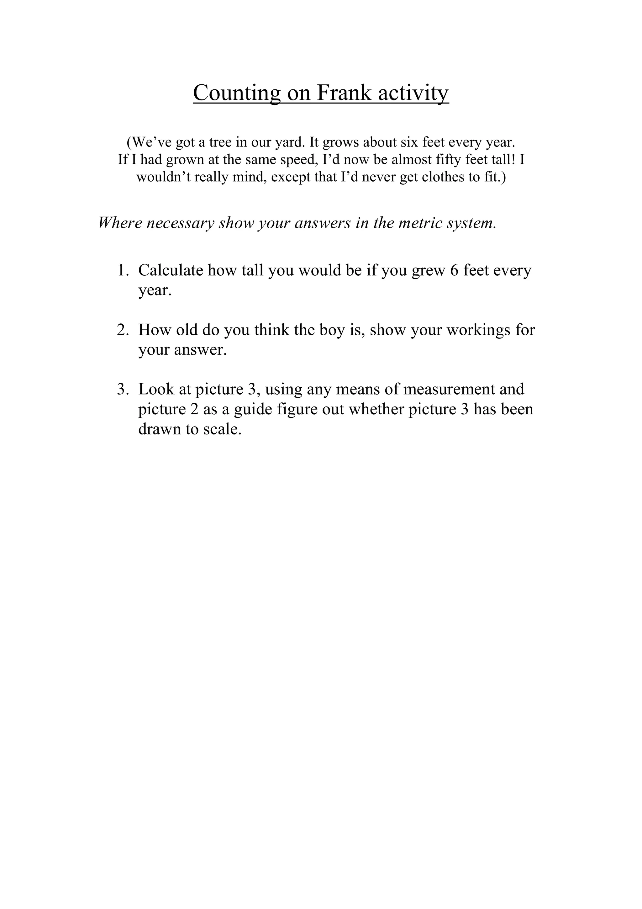 Counting on Frank | PDF