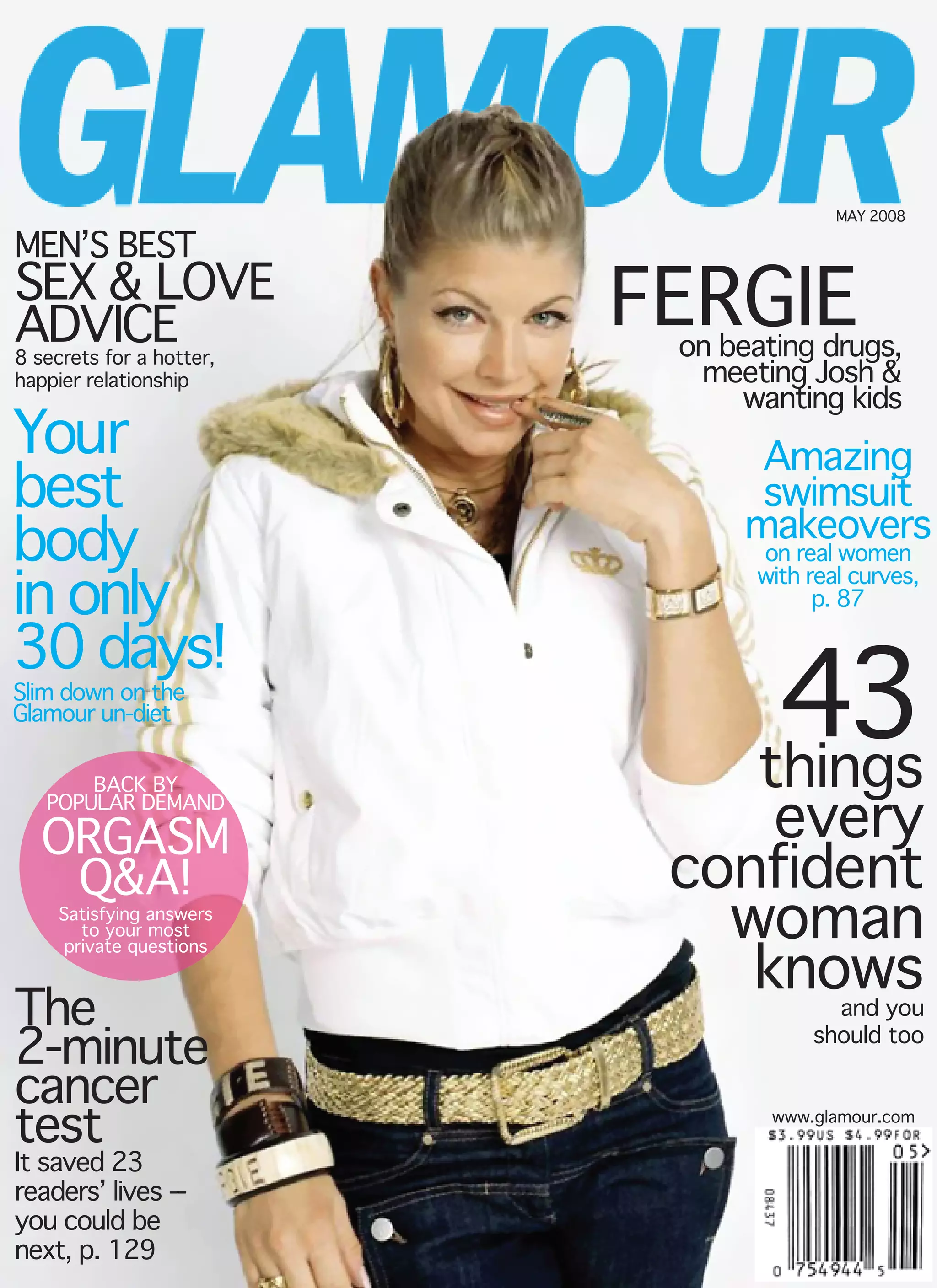 Glamour Magazine Cover | PDF