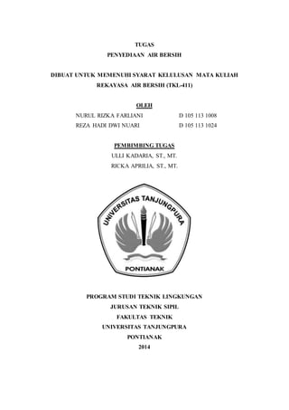 Cover tugas RAB teknik untan | DOCX