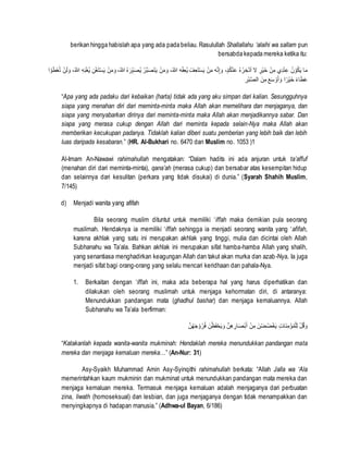 IFFAH DAN MURUAH | DOCX