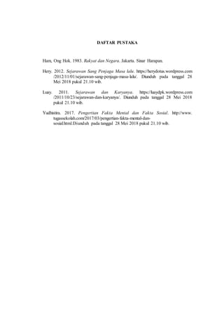 KEARSIPAN & DOKUMENTASI : BUKU “RAKYAT DAN NEGARA” | DOCX