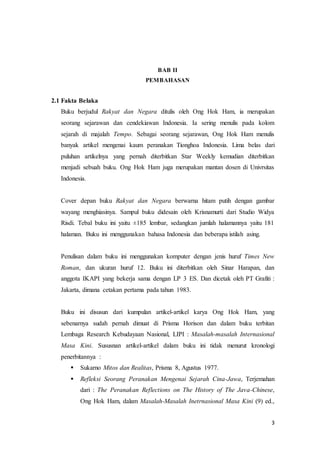 KEARSIPAN & DOKUMENTASI : BUKU “RAKYAT DAN NEGARA” | DOCX