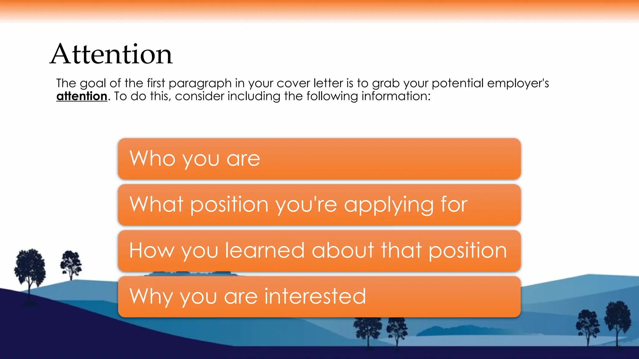 Job education letter for Senior high shcool | PPT | Free Download
