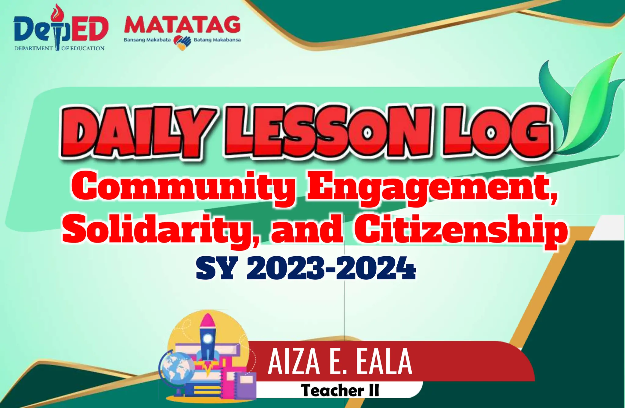 COVER-PAGE for Daily lesson Log/ document.pptx