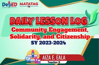 COVER-PAGE for Daily lesson Log/ document.pptx