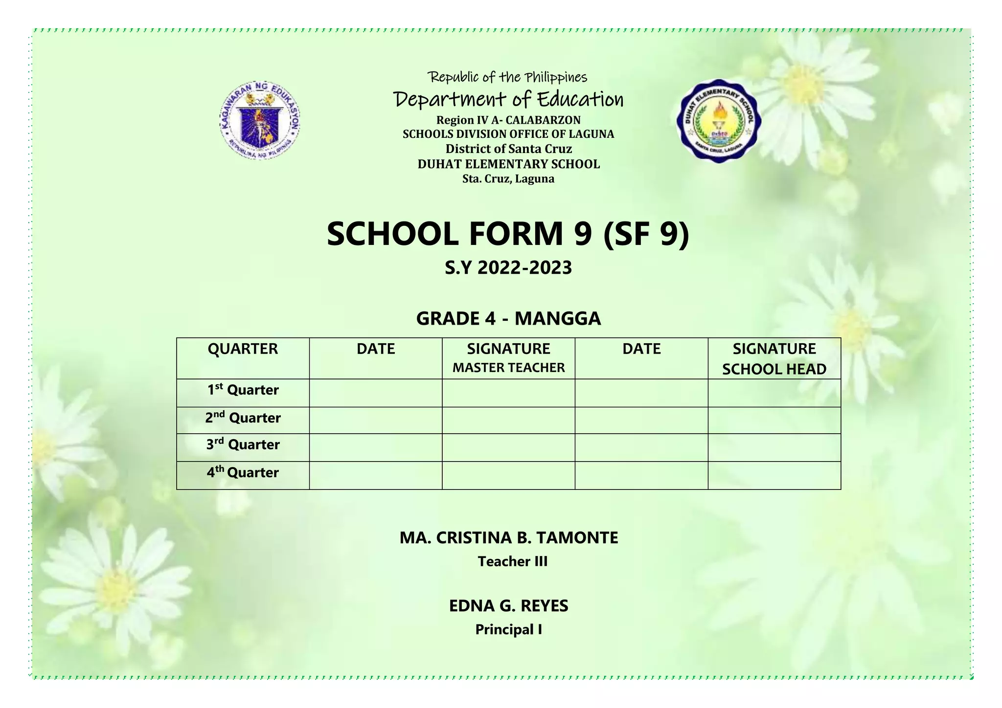 COVER-PAGE-CLASS-RECORD-DIRTY-SF9-3.docx | Professional School ...