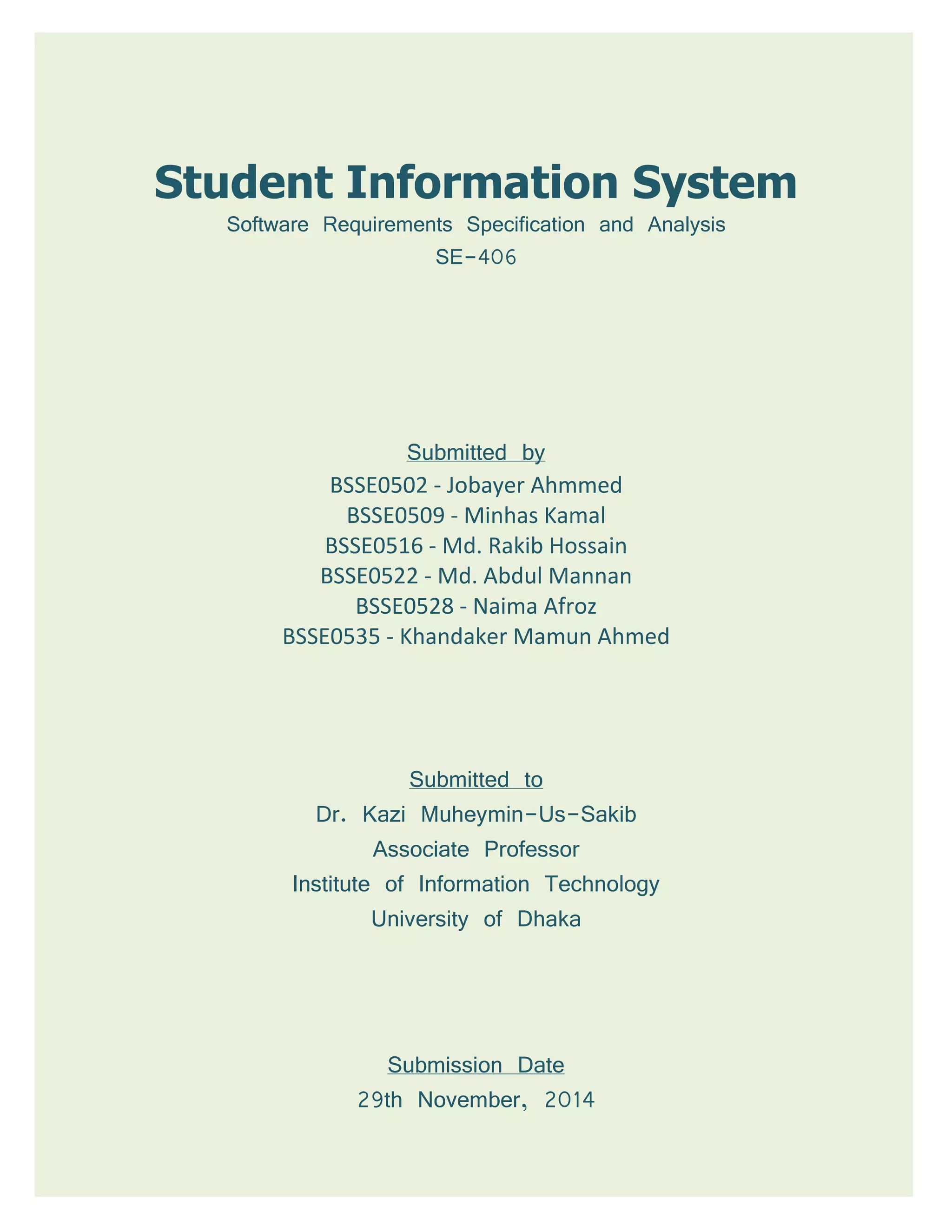 Cover Page or Title Page Sample | PDF