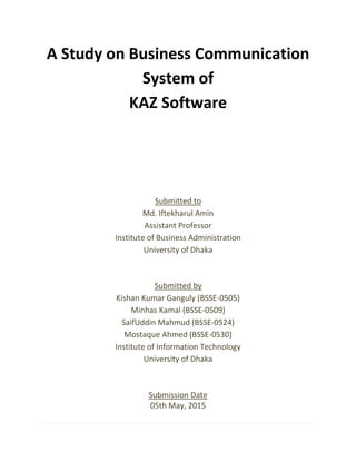 Cover Page or Title Page Sample | PDF