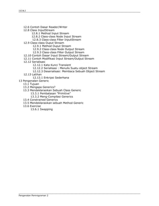 Cover Pengenalan Pemrograman 2 Versi 1.1 | PDF