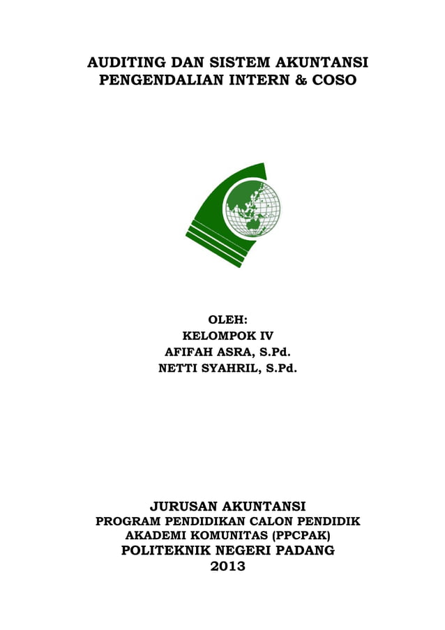 Pengendalian Intern dan COSO | DOC