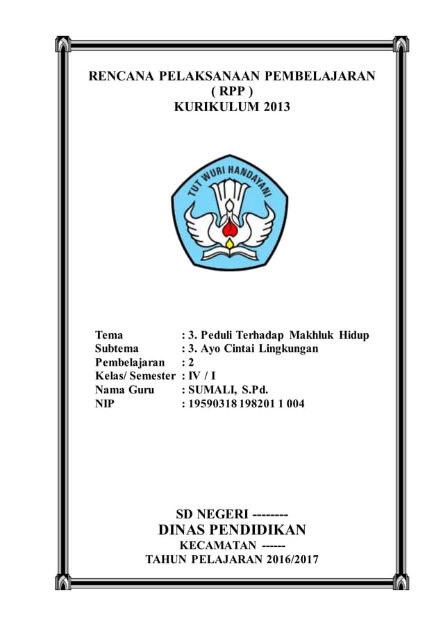 Cover rpp-k13docx | PDF