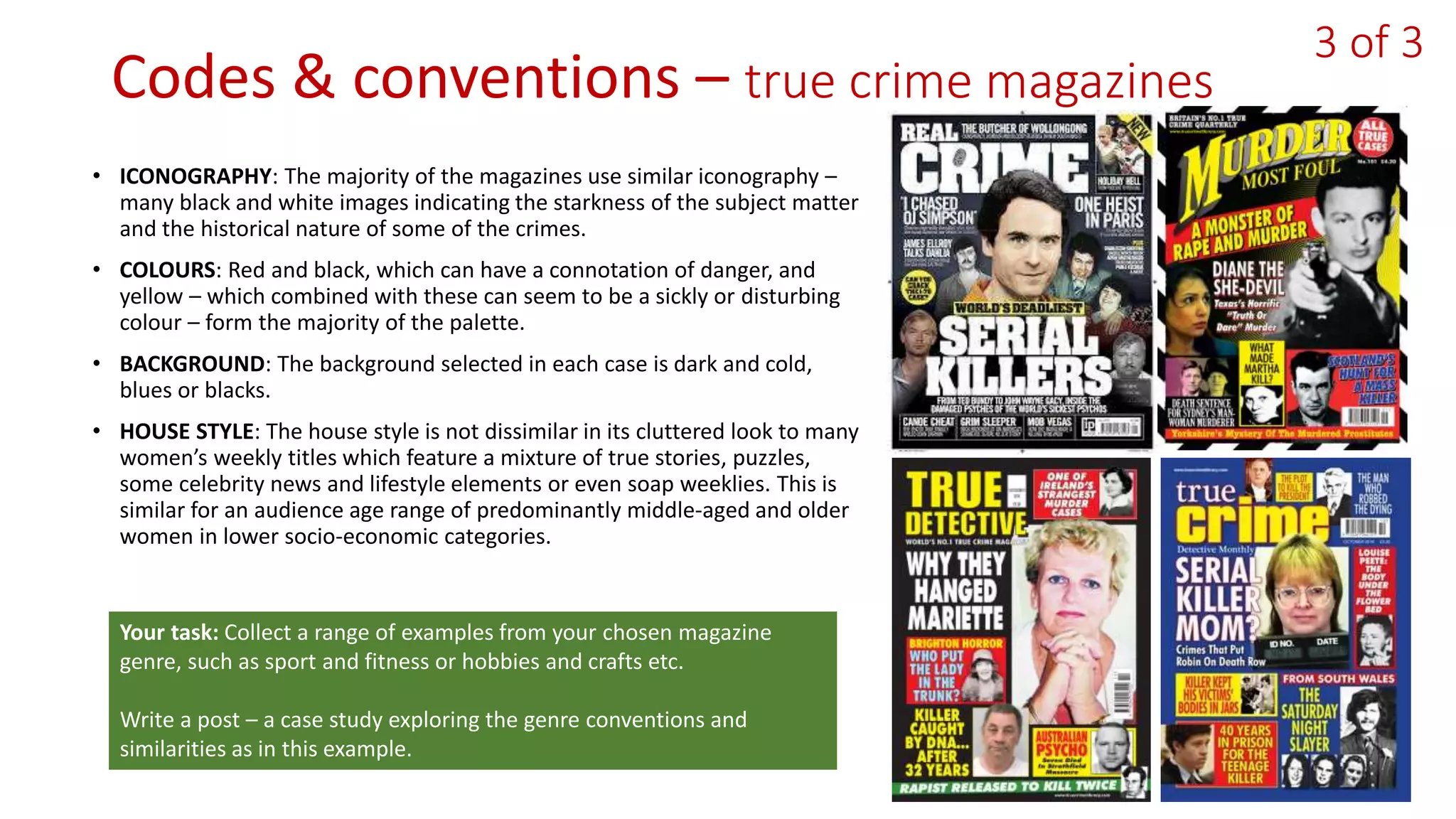 Magazine Cover Terminology | PPTX