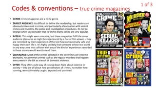 Magazine Cover Terminology | PPTX