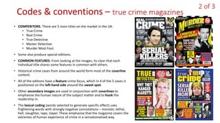 Magazine Cover Terminology | PPTX