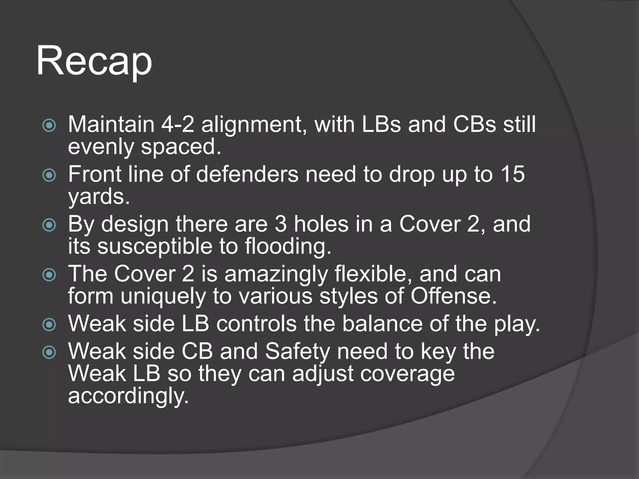Cover 2 - Base Defense | PPTX