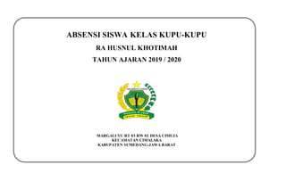 Cover absen | PPT