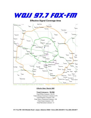 97.7 Fox-FM Coverage | PDF