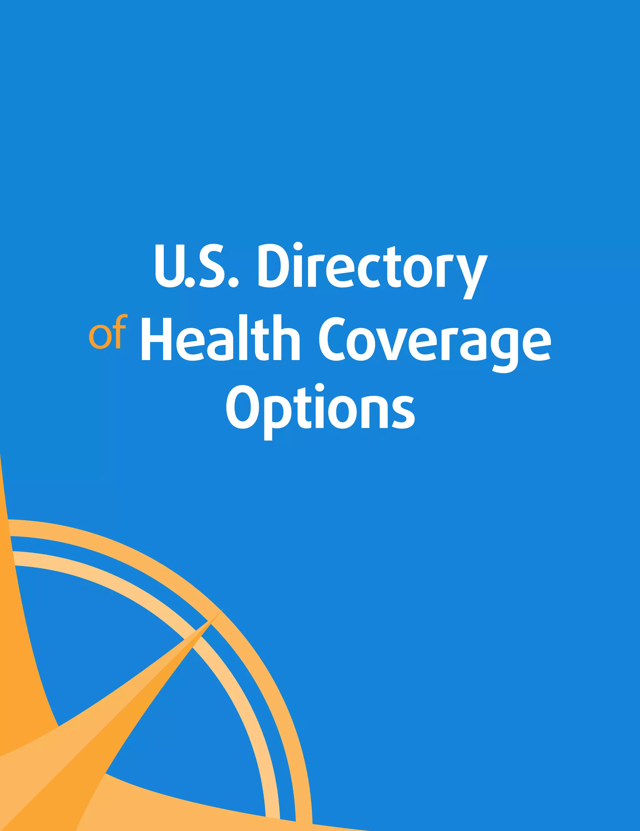 Guide to All States Gov\'t and Private Health Insurance Plans | PDF