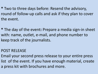 Coverage of events | PPT