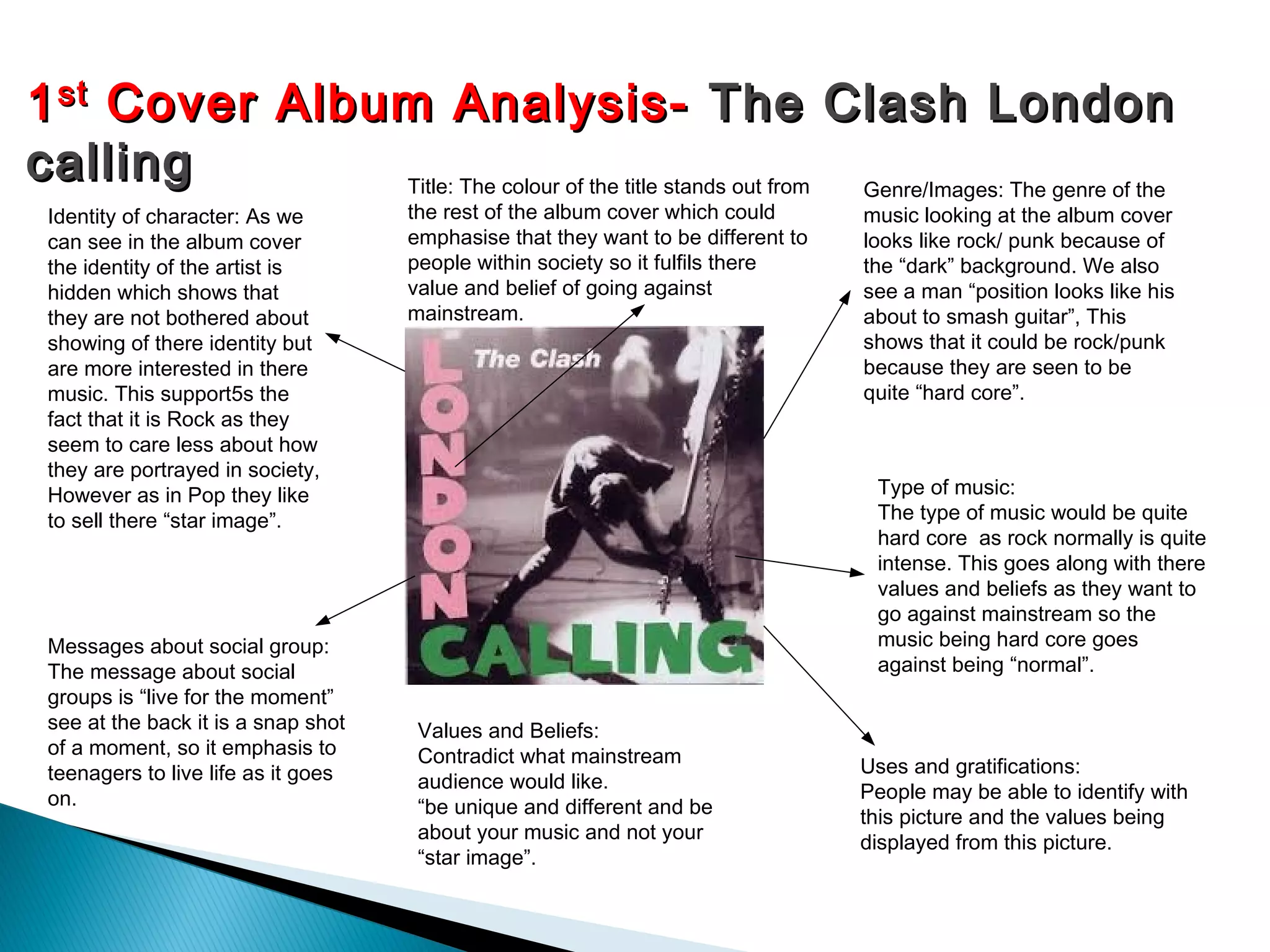 Cover album analysis | ODP