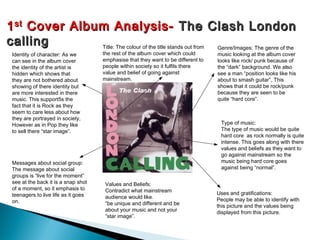 Cover album analysis | ODP
