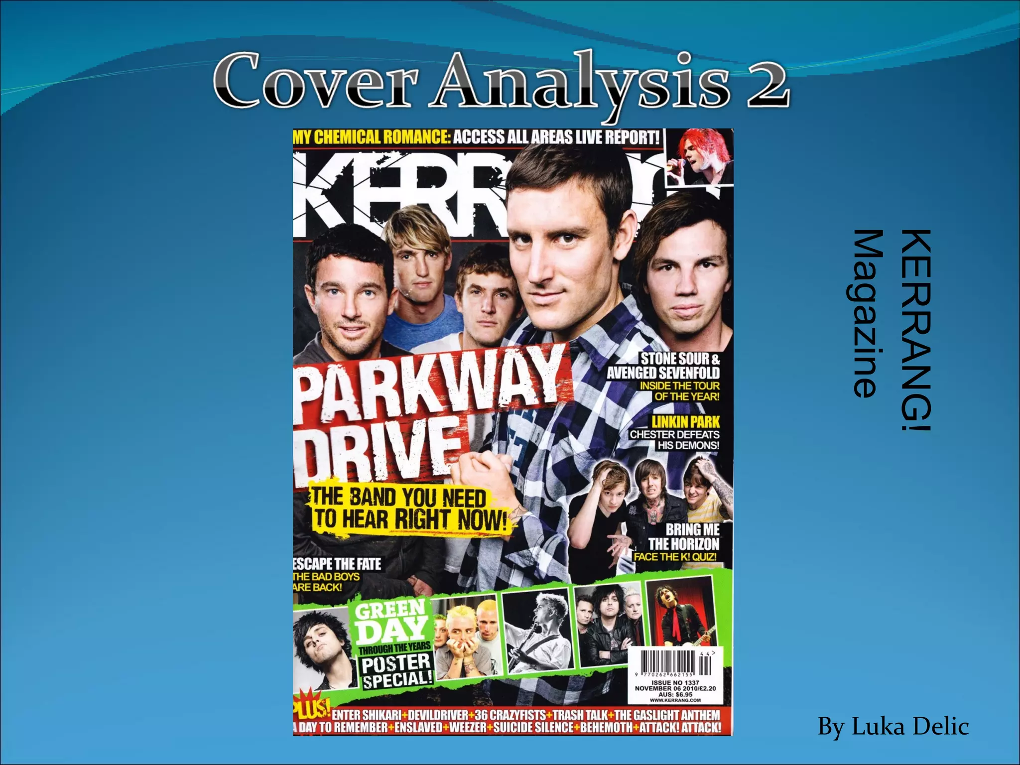 Kerrang! Cover Analysis | PPT
