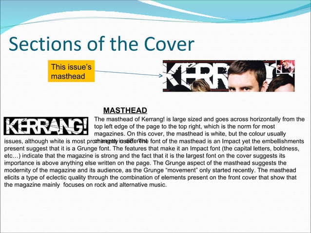 Kerrang! Cover Analysis | PPT