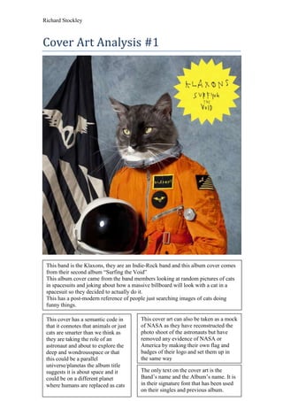 Cover art analysis | DOCX