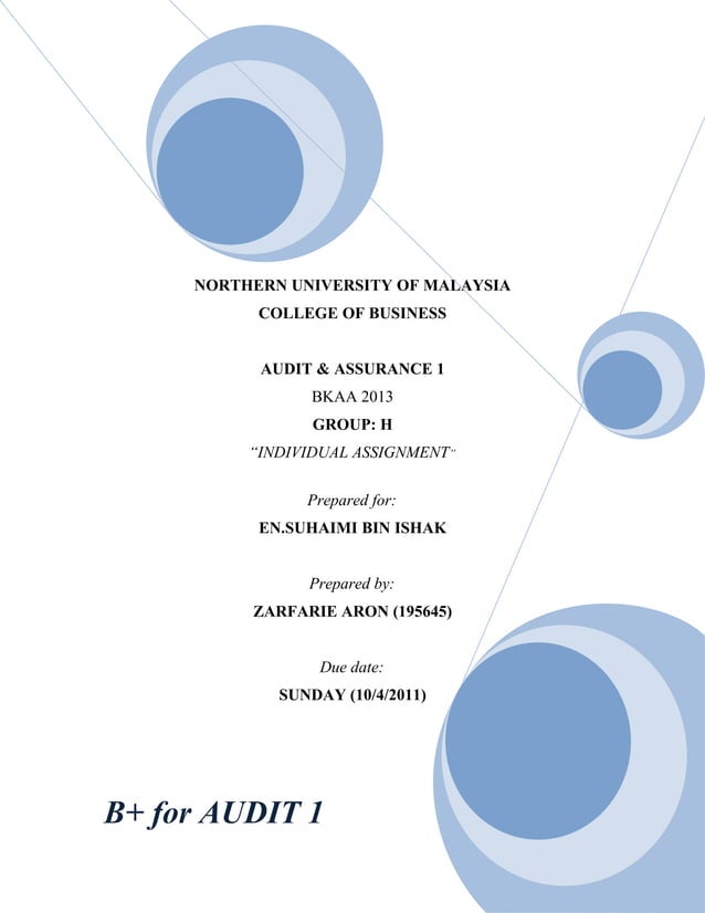 Cover audit | DOC