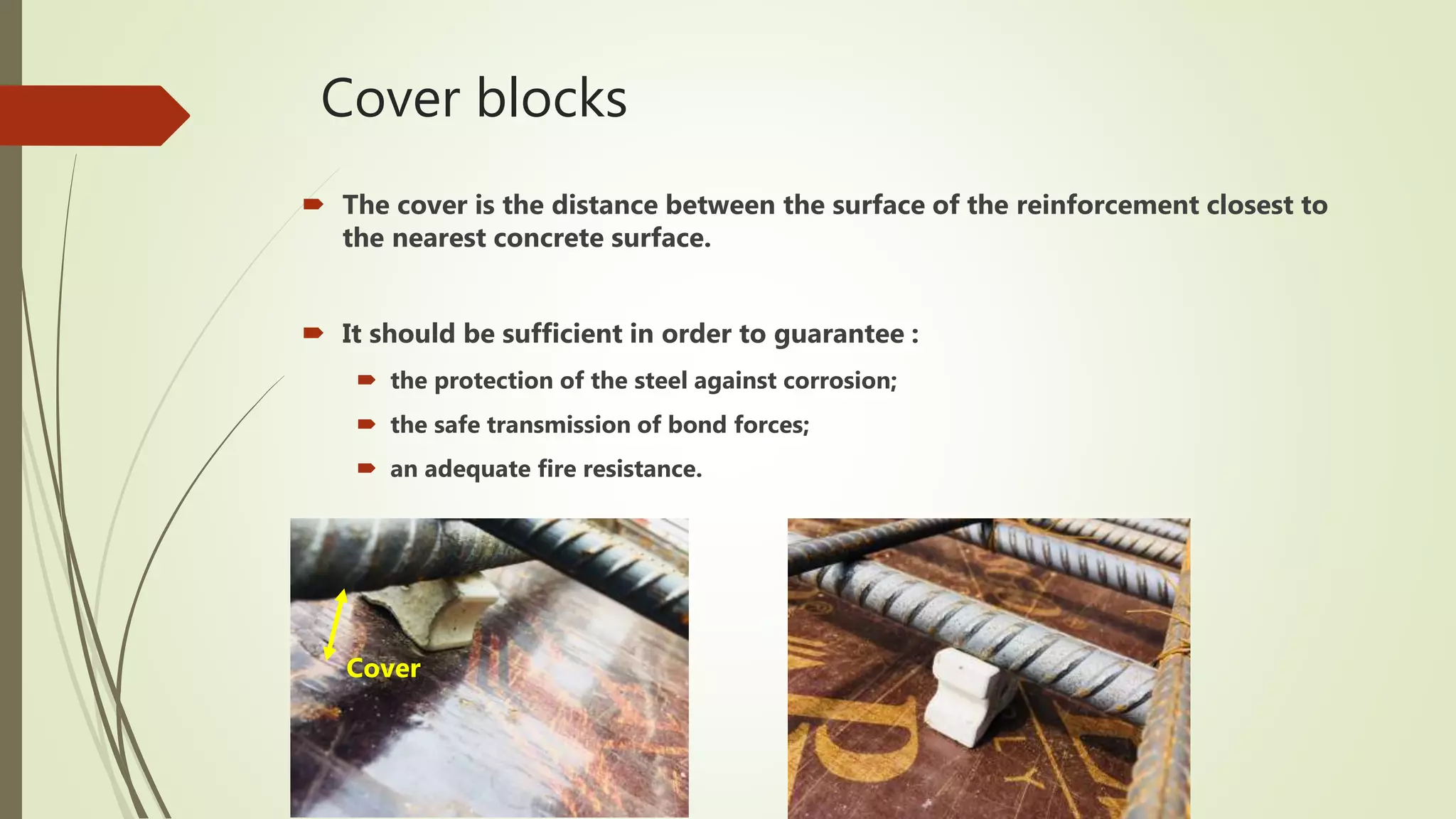 Cover for reinforcement | PPTX