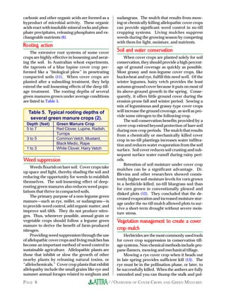 Overview of Cover Crops and Green Manures | PDF