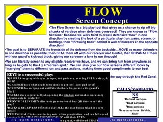 Coverdale Flow Screen | PPT