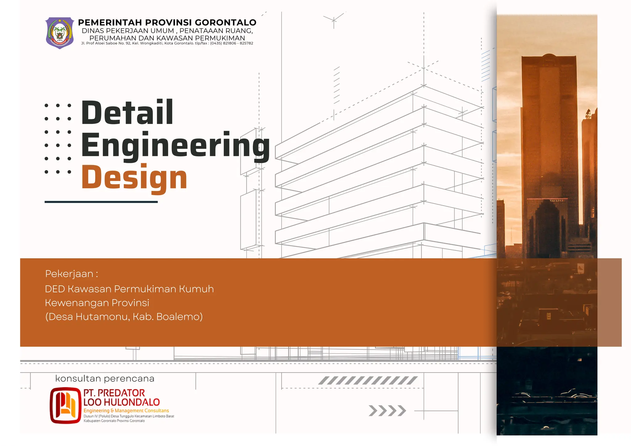 SAMPUL DED 3 DESA KABUPATEN BOALEMO GORONTALO | PPT