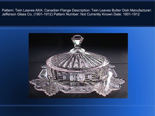 Covered Butter Dishes EAPG Pattern, Pressed and Flint Glass | ODP