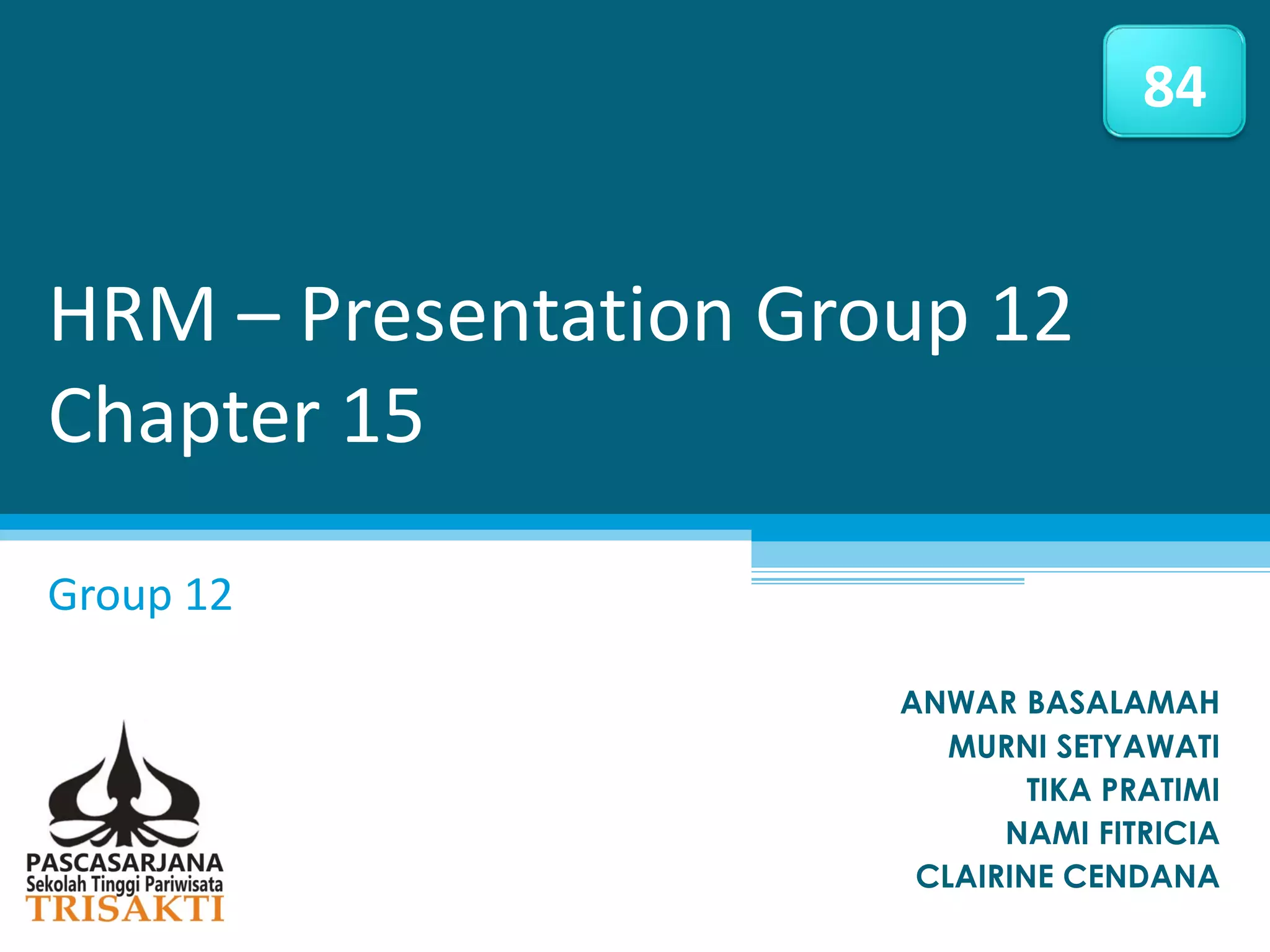 Cover hrm lengkap | PPT