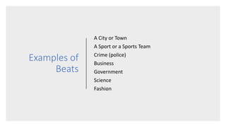 Covering a beat | PPTX