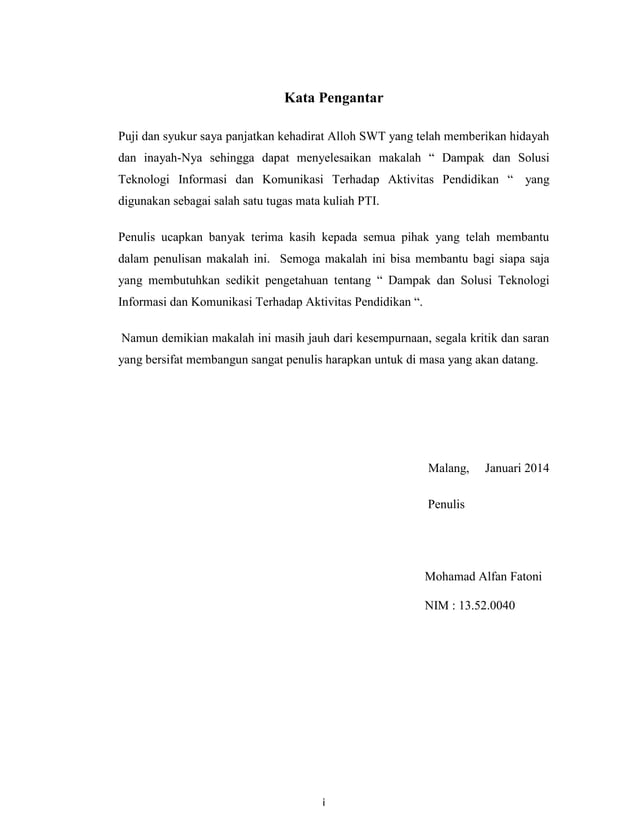 Cover + kata pengantar | PDF