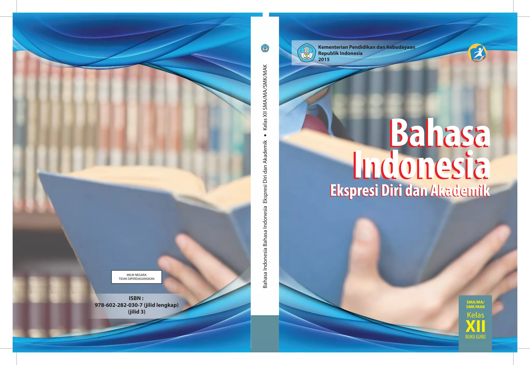 Cover kelas xii bahasaindonesia bg | PDF