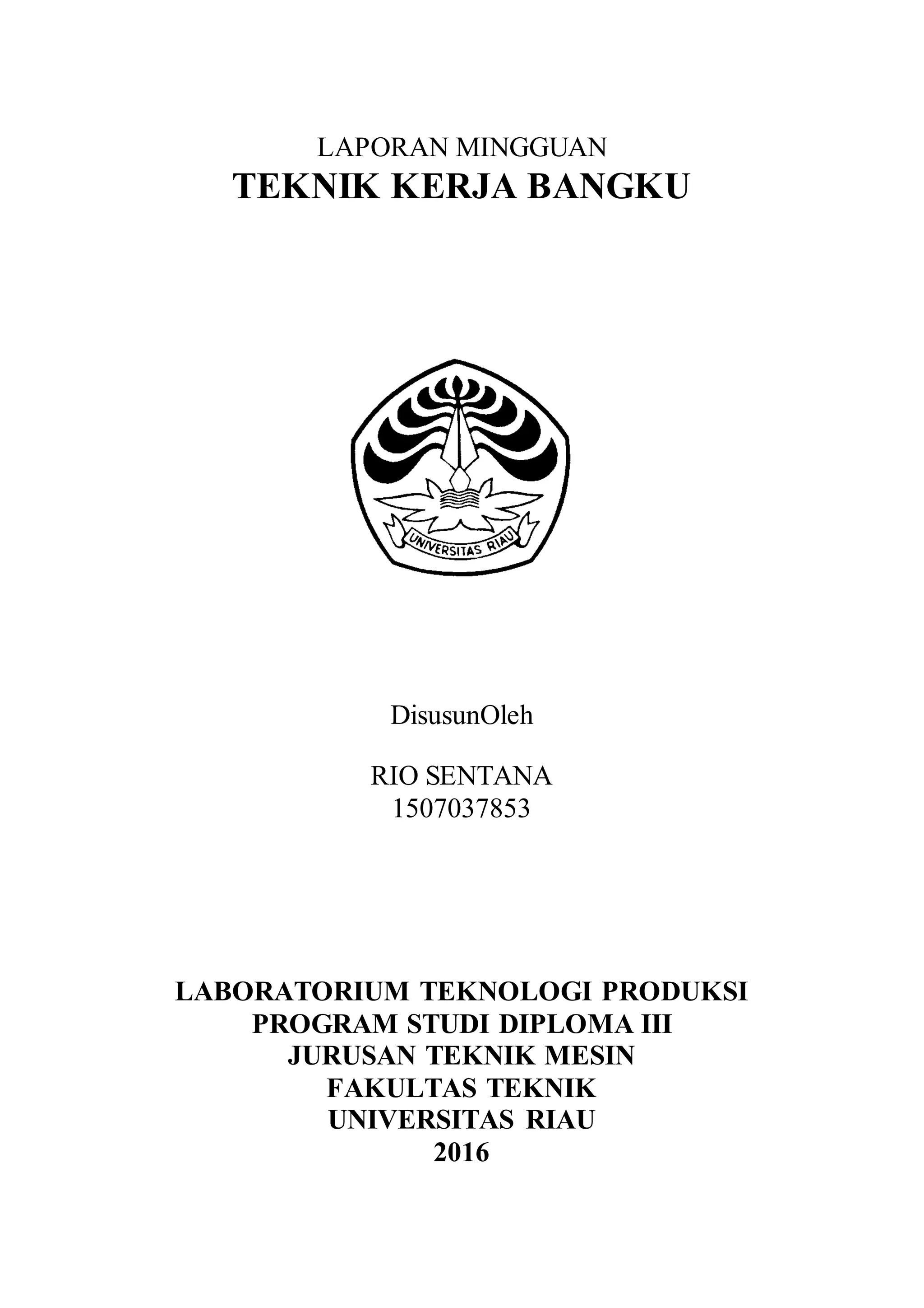 Cover laporan | DOCX