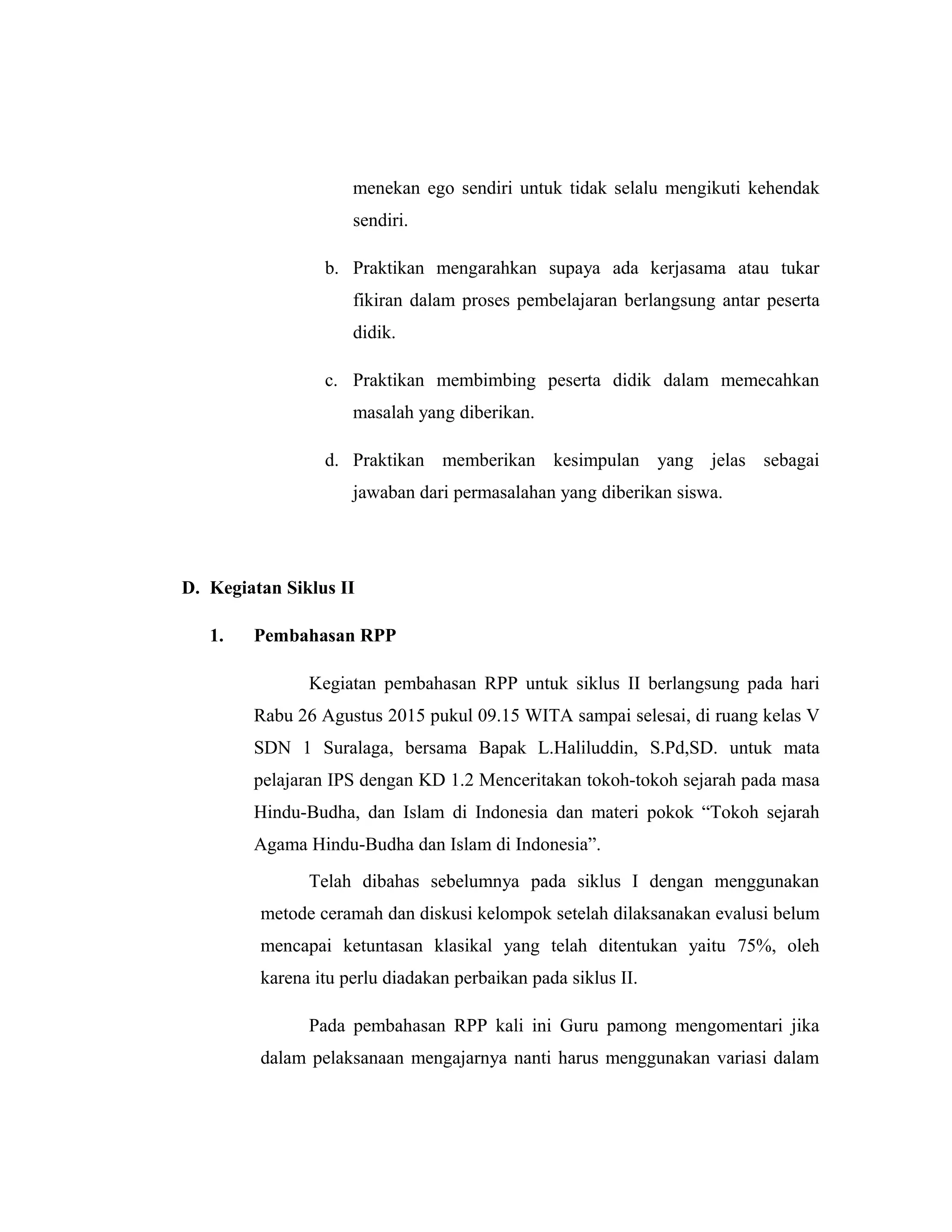 LAPORAN TINDAKAN KELAS (LTK) | PDF