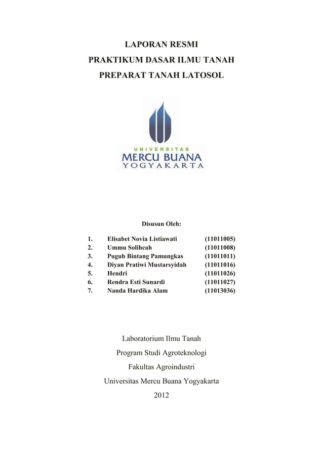 Cover laporan resmi | PDF