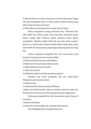 KEPEMIMPINAN IMAM SYAFI'I | DOCX