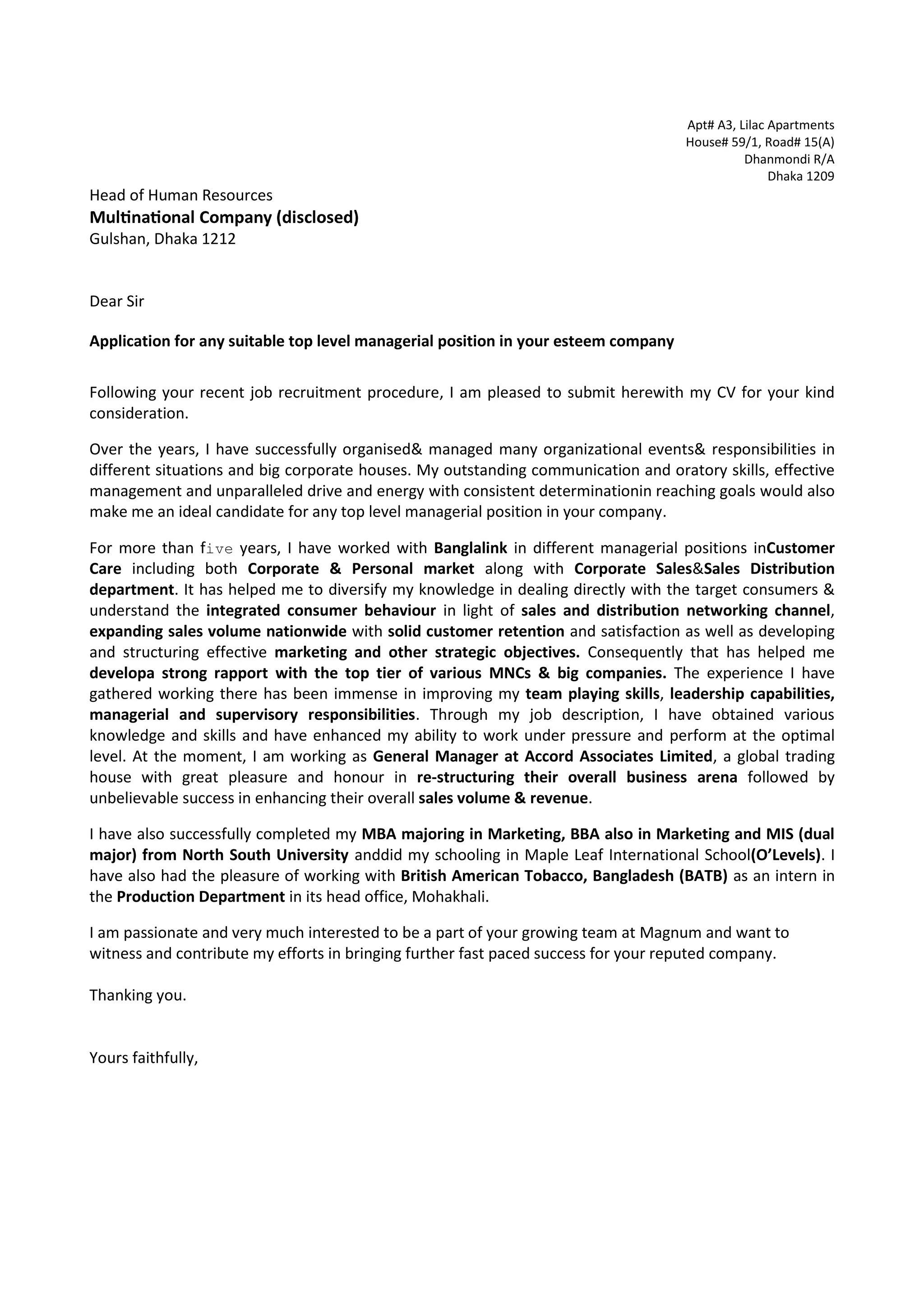 Cover letter tasvir a r chowdhury with docusign | DOCX