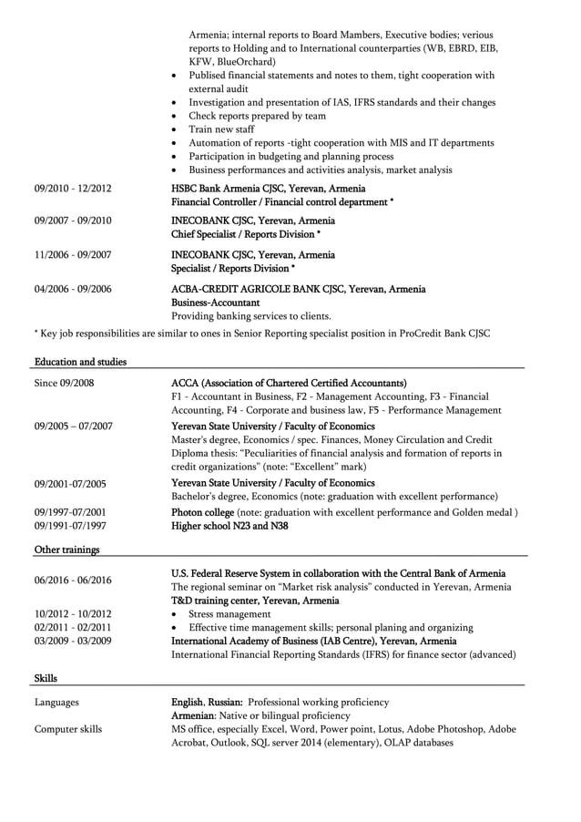 Cover letter, CV and recom. letter | PDF