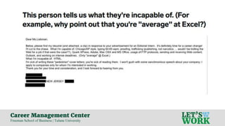 Freeman CMC - Cover Letter Presentation CDMA | PPTX