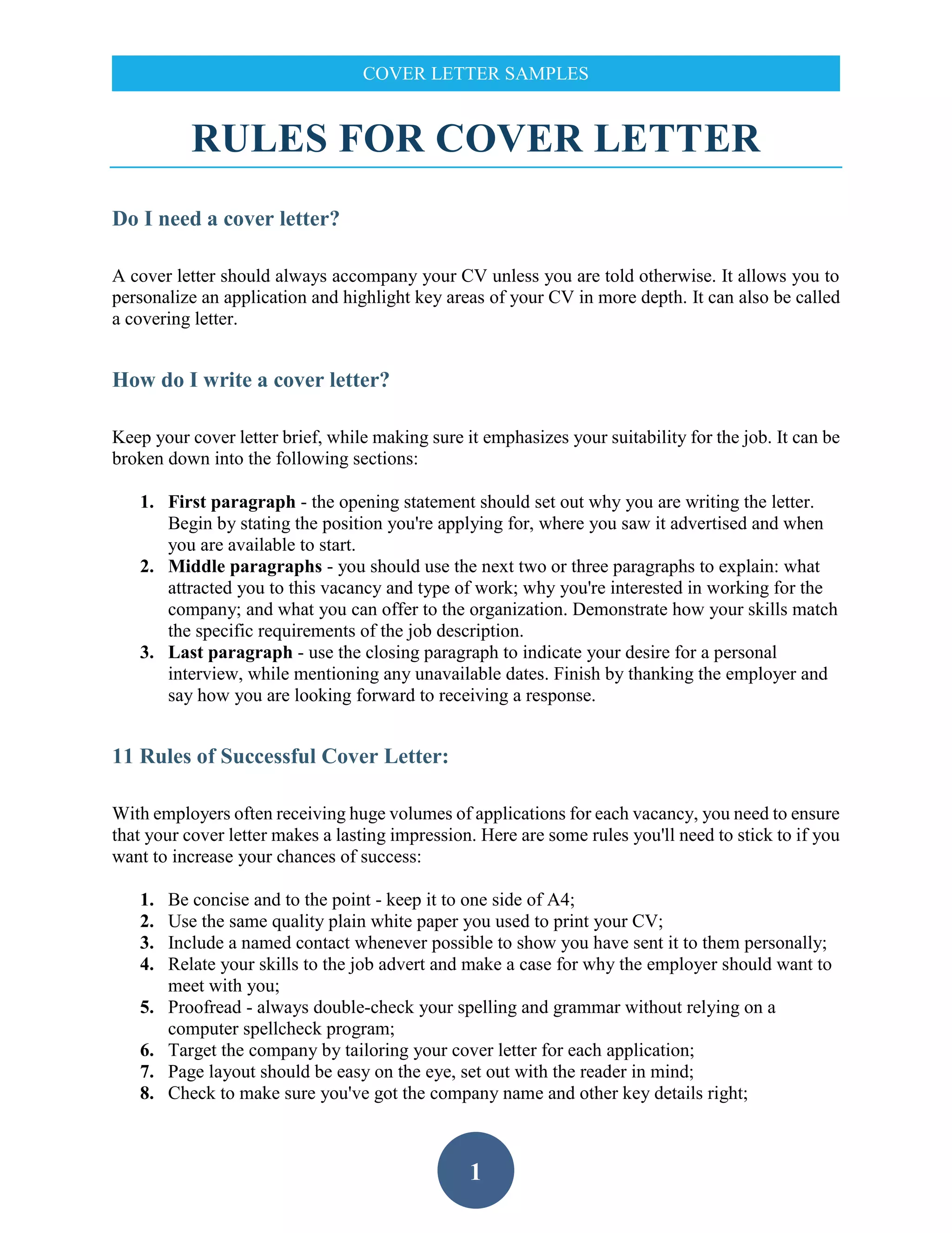 Cover Letters Sample_2016 | PDF