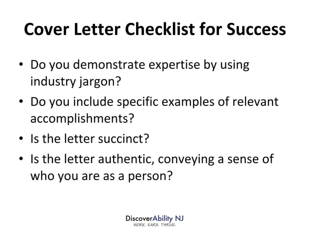 Cover Letters and Thank You Notes | PPT