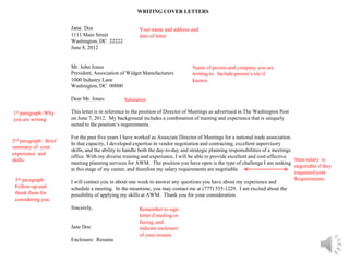 Cover letter with animations | PPTX | Resume Writing and Advice | Job ...