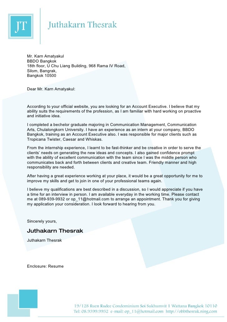 Cover Letter With Letterhead Cover Letter With Letterhead
